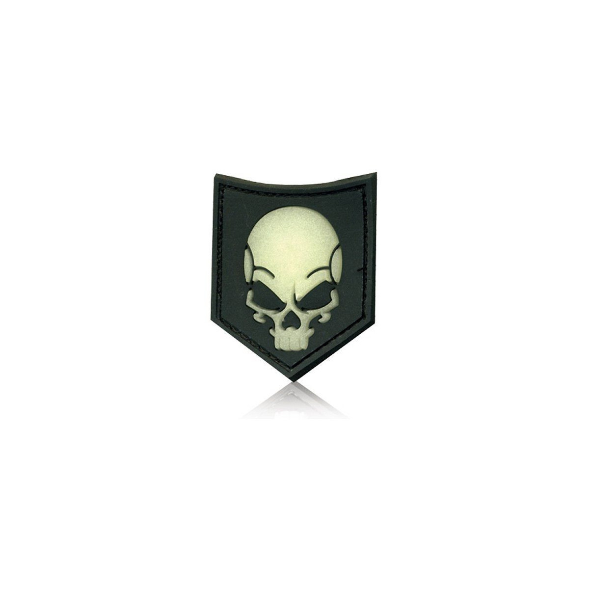 SOF Skull patch pvc Glow in the dark